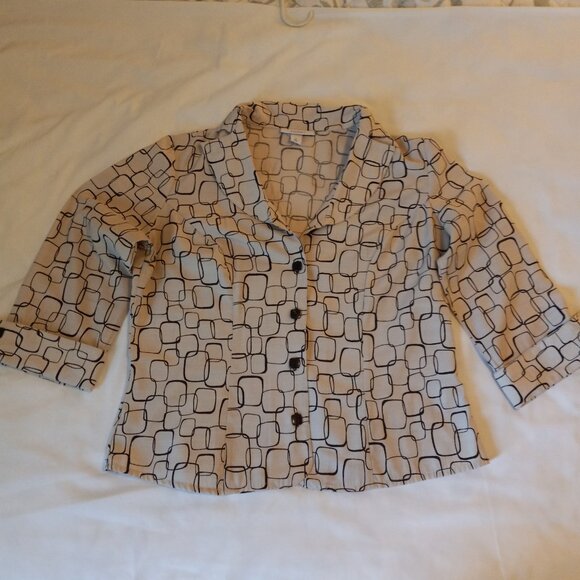 Dress Barn | Jackets & Coats | Dress Barn Short Dressy Jacket Women Sz ...